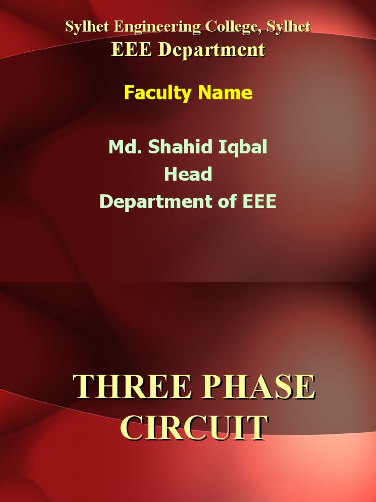 3 Phase AC Circuit | Download Free PDF | Electric Generator | Physical Quantities