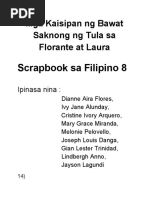 PAGBUO NG SARILING ALAMAT Rubrik | PDF