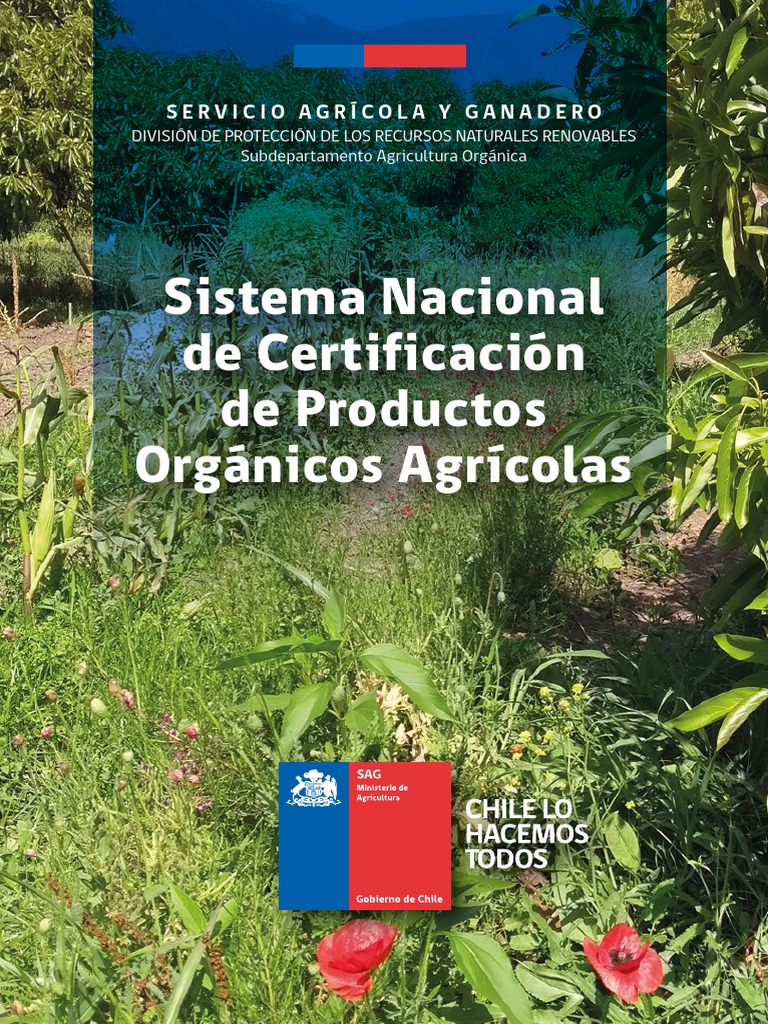 Sistema Nacional de Certificación de Productos Orgánicos Chile SAG ...