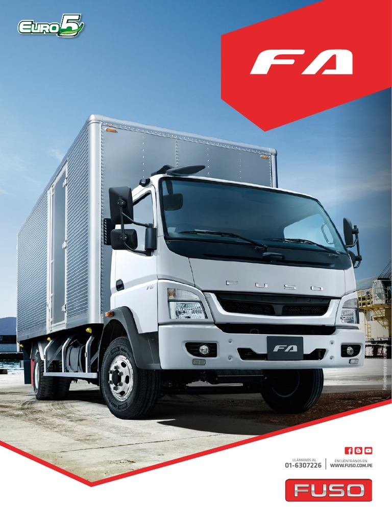 Ficha Tecnica - Fuso Fa | PDF | Eje | Vehículos