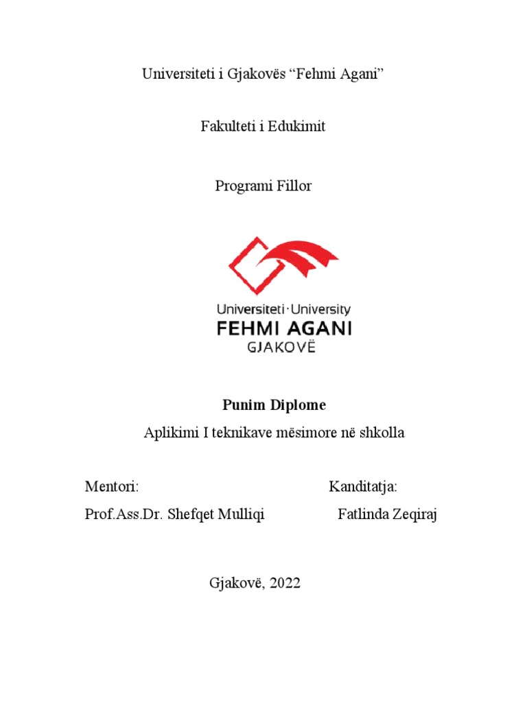 Tema e Diplomes | PDF