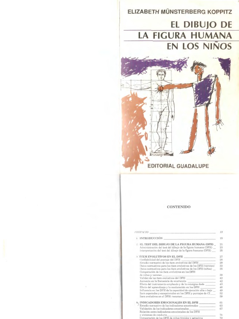 Koppitz - El Dibujo de La Figura Humana en Los Niños | PDF | Mente ...