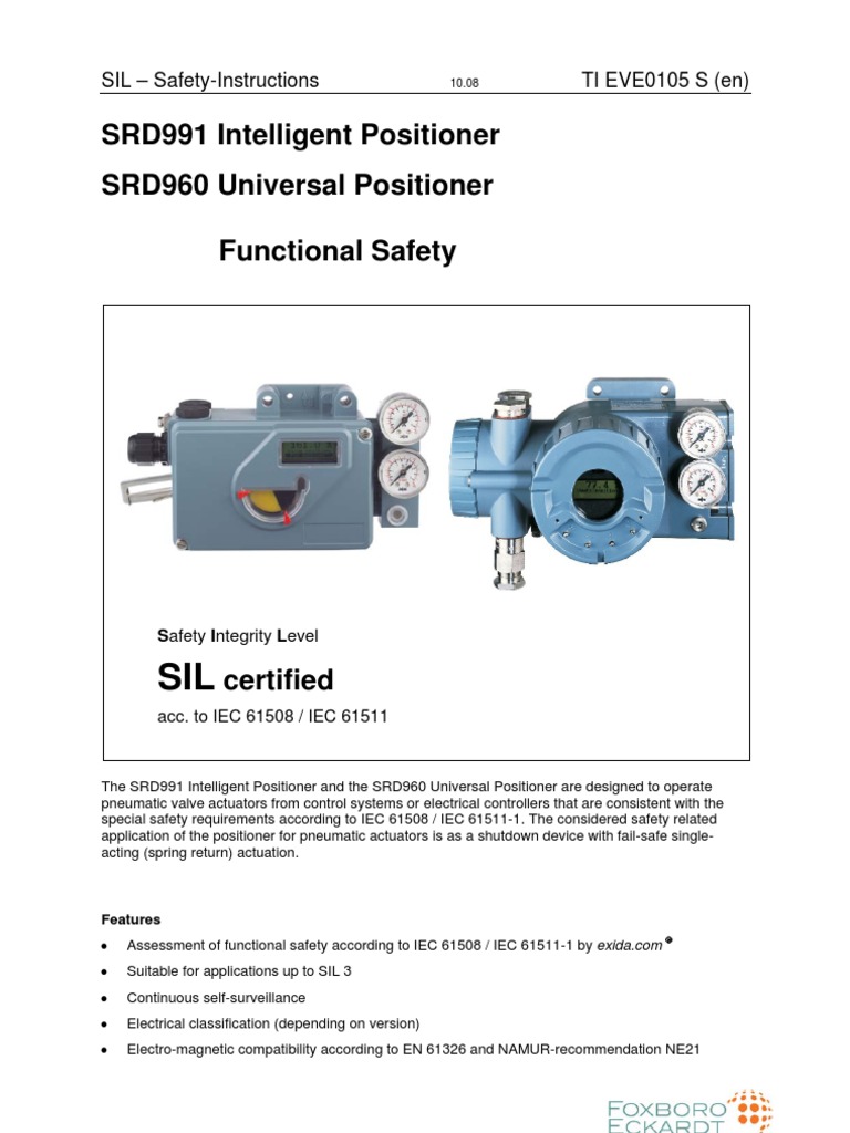 Srd960 Srd991 Sil en | PDF | Electrical Engineering | Safety