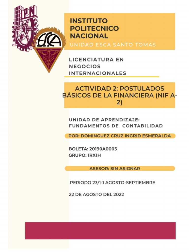 Nif A-2 | PDF | Contabilidad | Economias