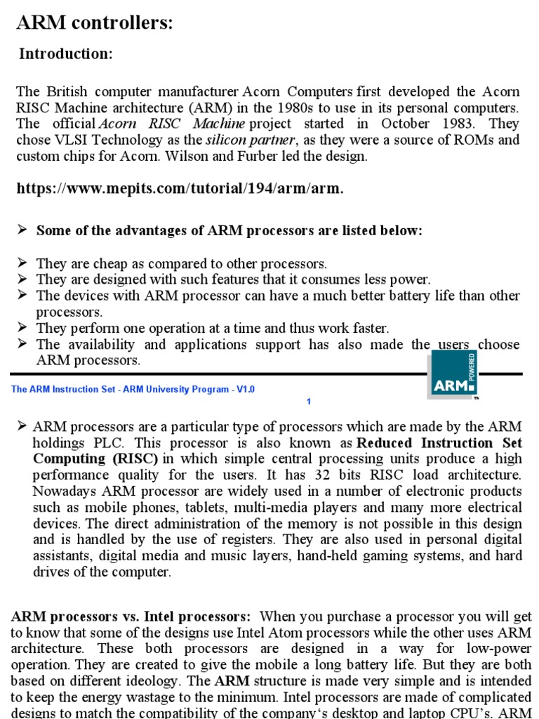 Module 4 | PDF | Microcontroller | Central Processing Unit