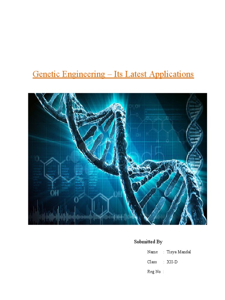 Biology Investigatory Project Genetic en | PDF | Genetic Engineering ...