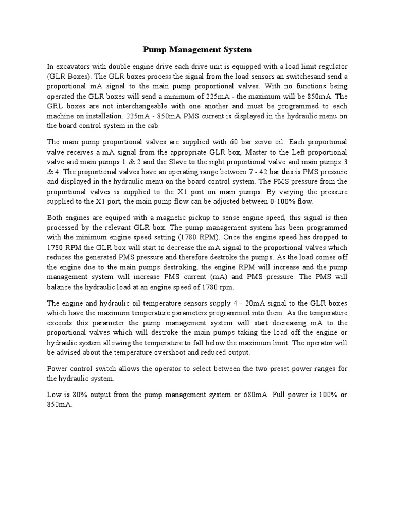 Pump Management System | PDF | Pump | Valve