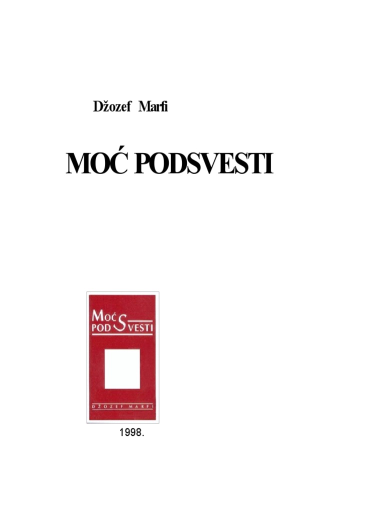 DzozefMarfi-moc Podsvesti | PDF