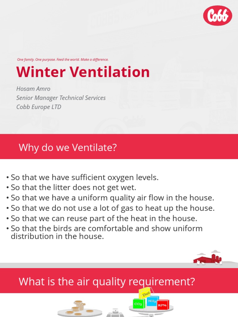 HA Winter Vent Oct 2022 | PDF | Ventilation (Architecture) | Humidity