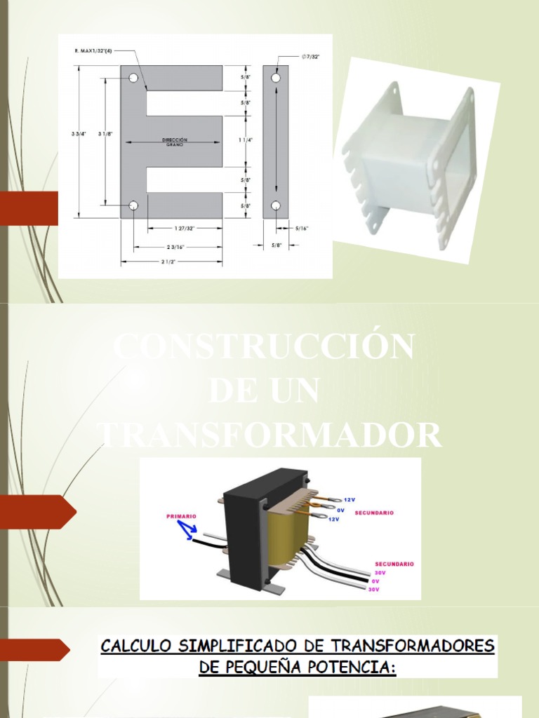 5.-Construccion de Un Transformador Real-C | PDF