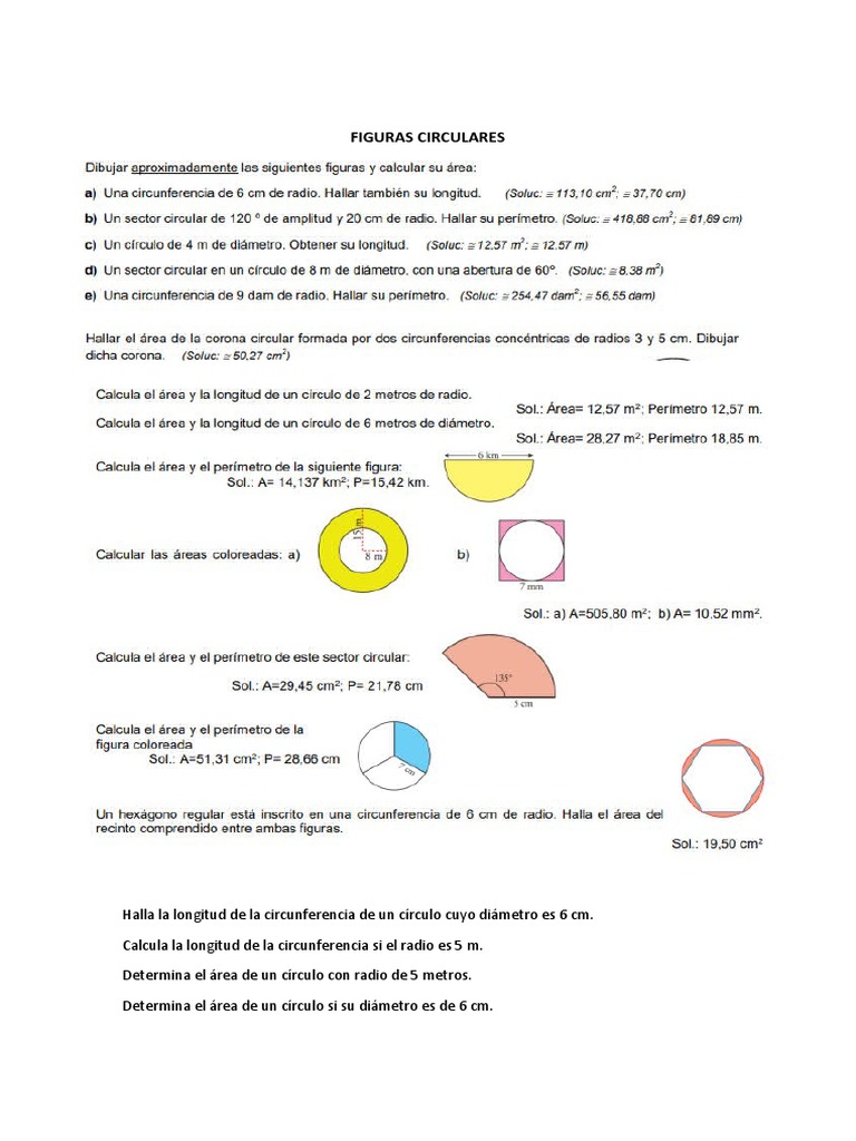 Figuras Circulares | PDF