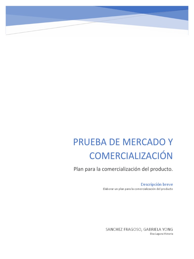 Idip U3 Ea Gasf | PDF | Marketing | Producto (Negocio)