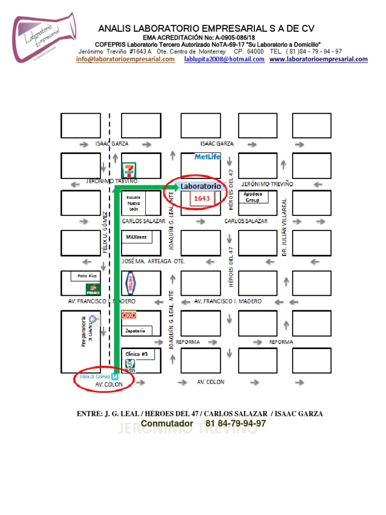 Mapa Laboratorio 2022 | PDF