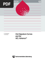 Acl Curve | PDF | Coagulation | Blood