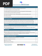 Eye Examination OSCE Checklist Geeky Medics | PDF