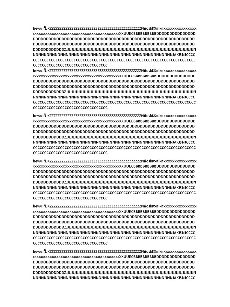 Random Text Pattern | PDF