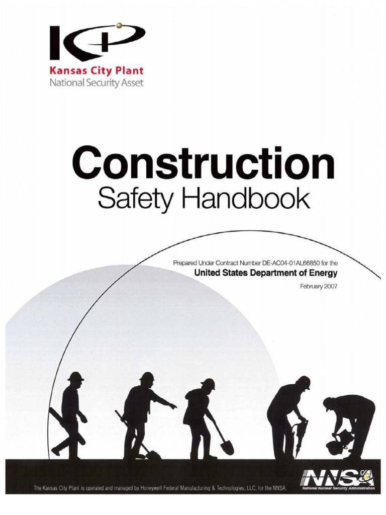 Construction Safety Handbook | Occupational Safety And Health ...