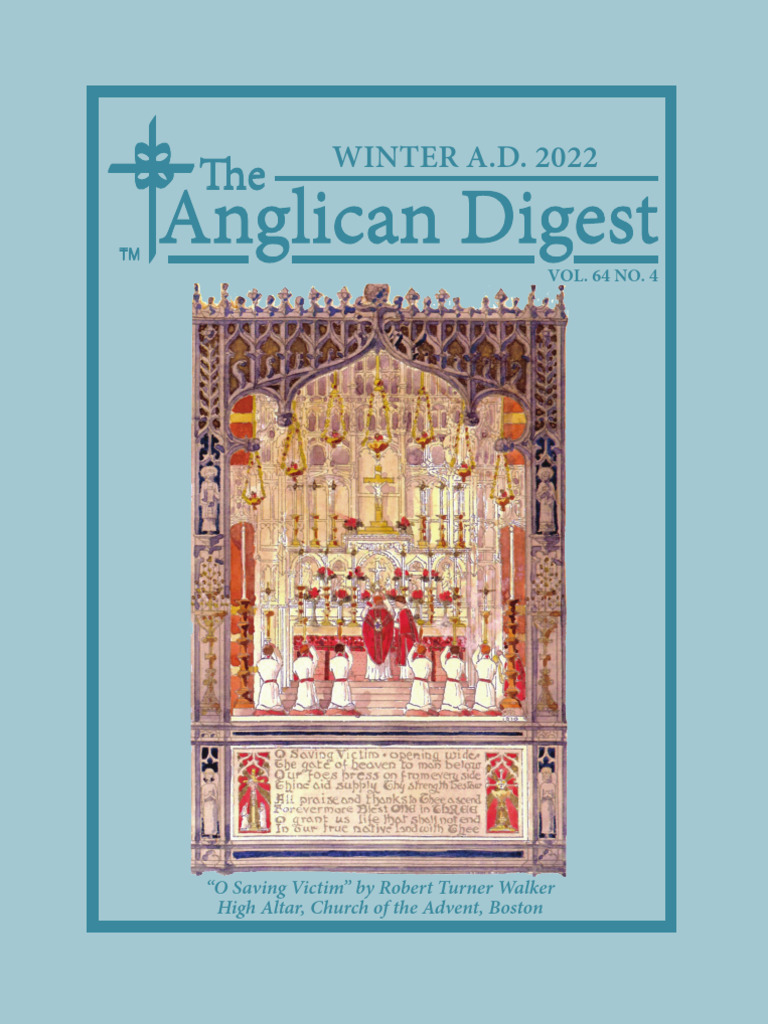The Anglican Digest - Winter 2022 | PDF | Anno Domini | Jesus