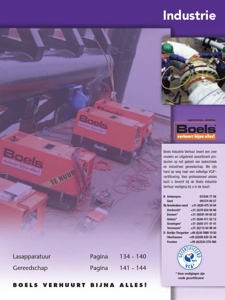 H11 Industrie Boels Verhuring | PDF