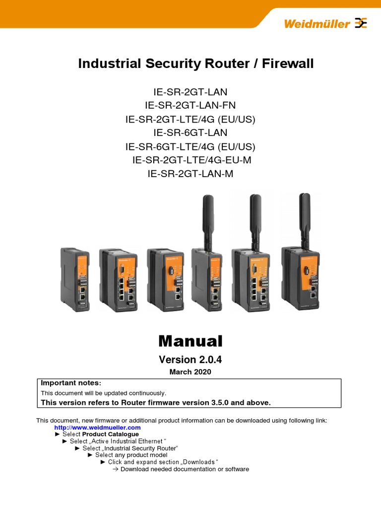 Manual WM Security Routers V2.04 en | PDF | Computer Network | Virtual ...