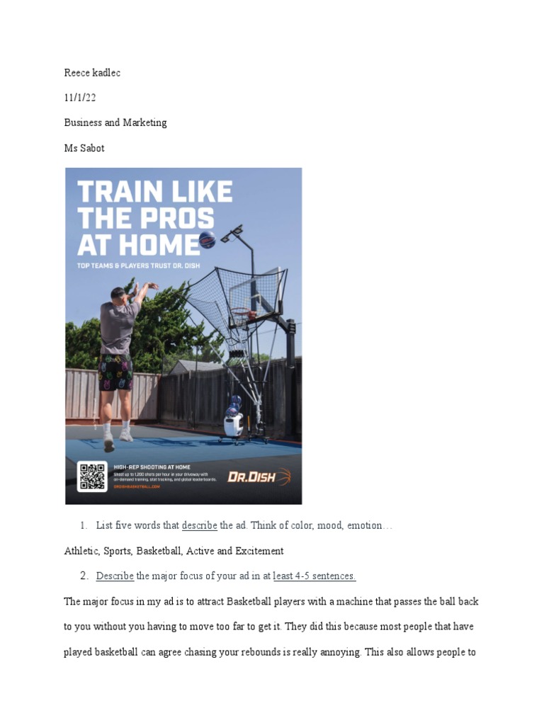 Print Ad Analysis | PDF | Advertising | Marketing