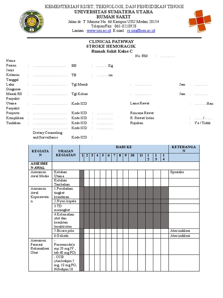 Format Clinical Pathway SH | PDF