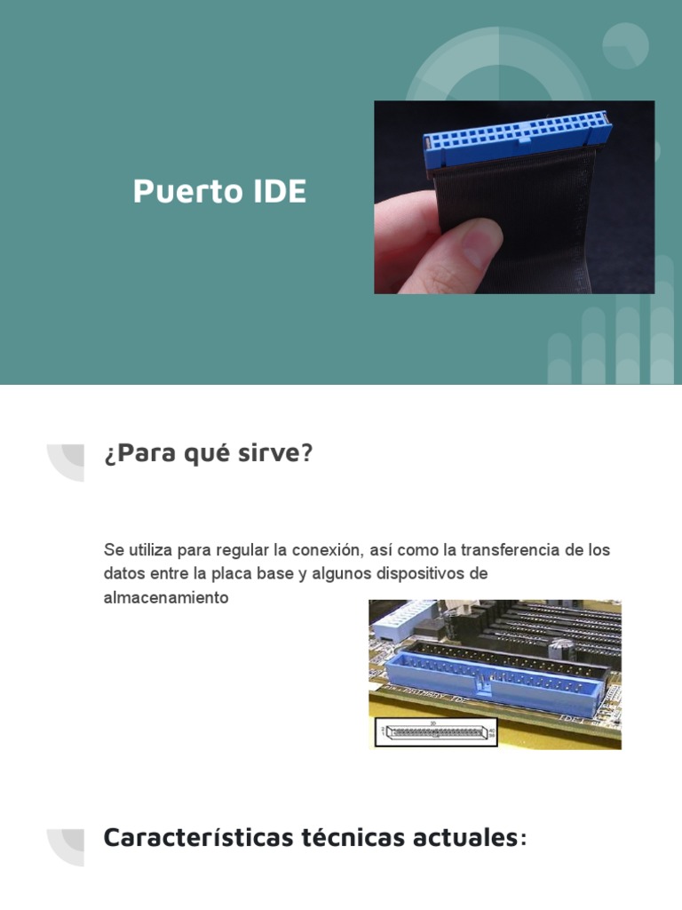Función y características del puerto IDE | PDF | Negocios