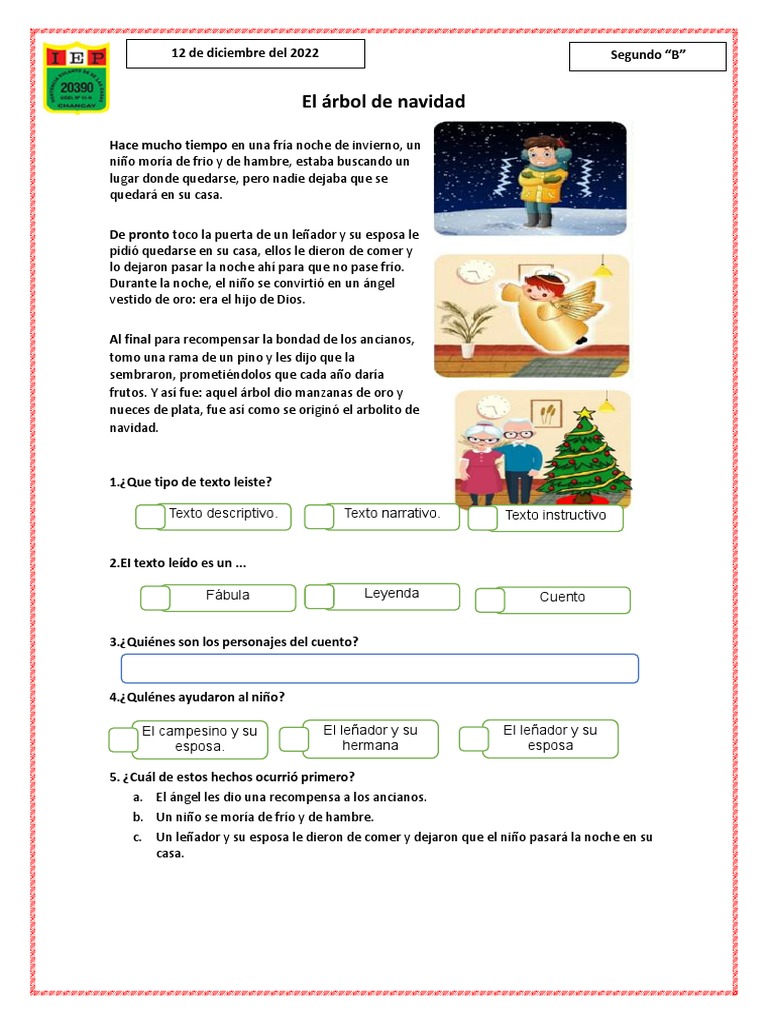 Origen del árbol de Navidad | PDF | Religión y espiritualidad