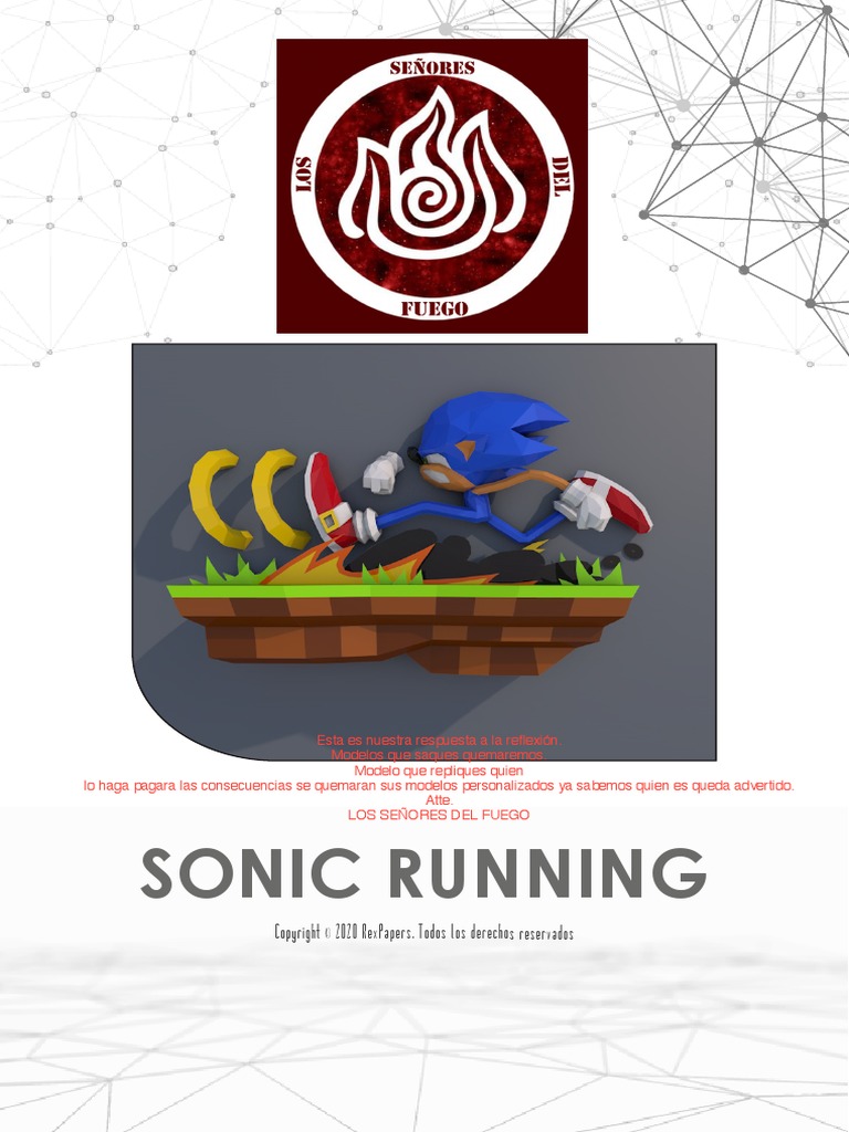 Sonic Running - Template REXPAPERS | PDF
