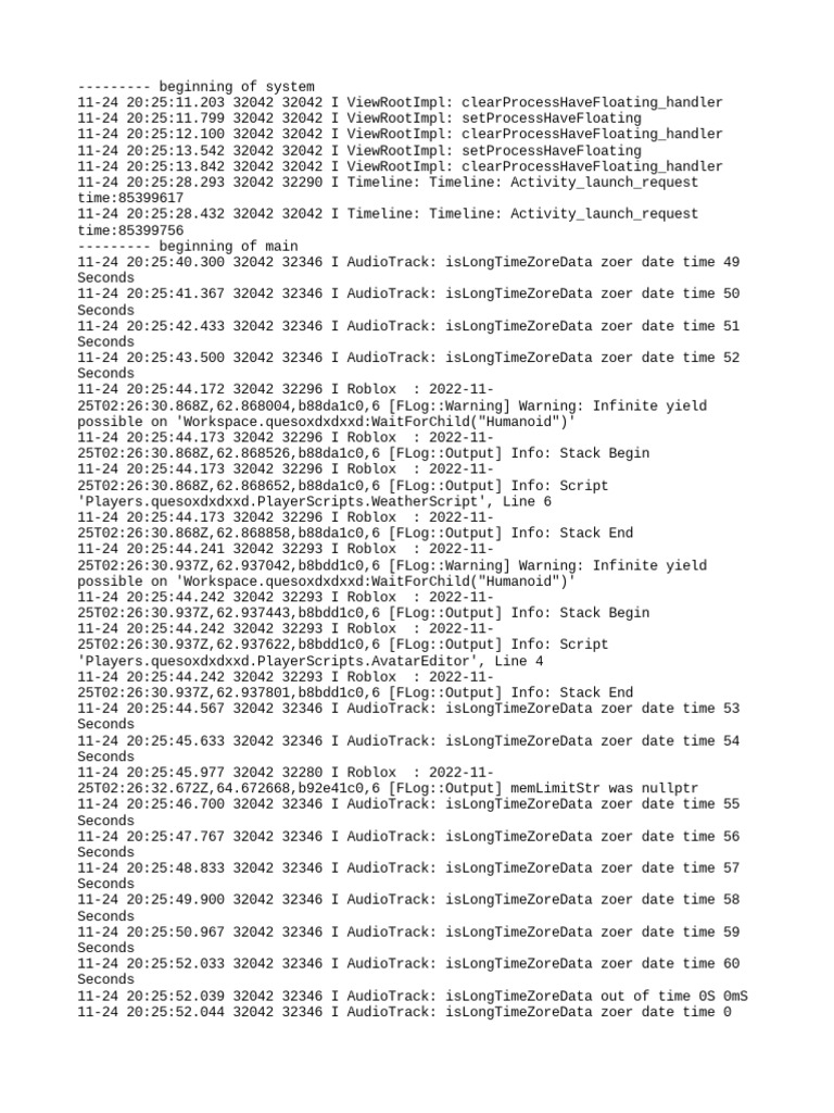 Mod Menu Log - Com - Roblox.client | PDF | Information Technology ...