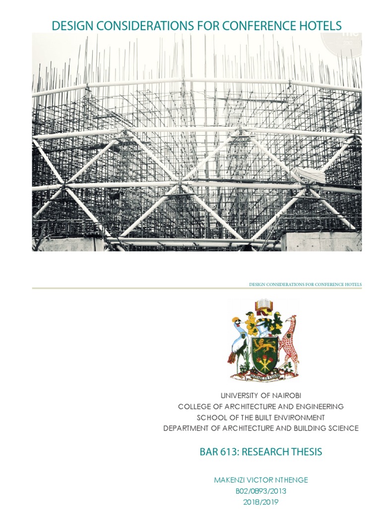 Thesis | PDF | Hotel | Design