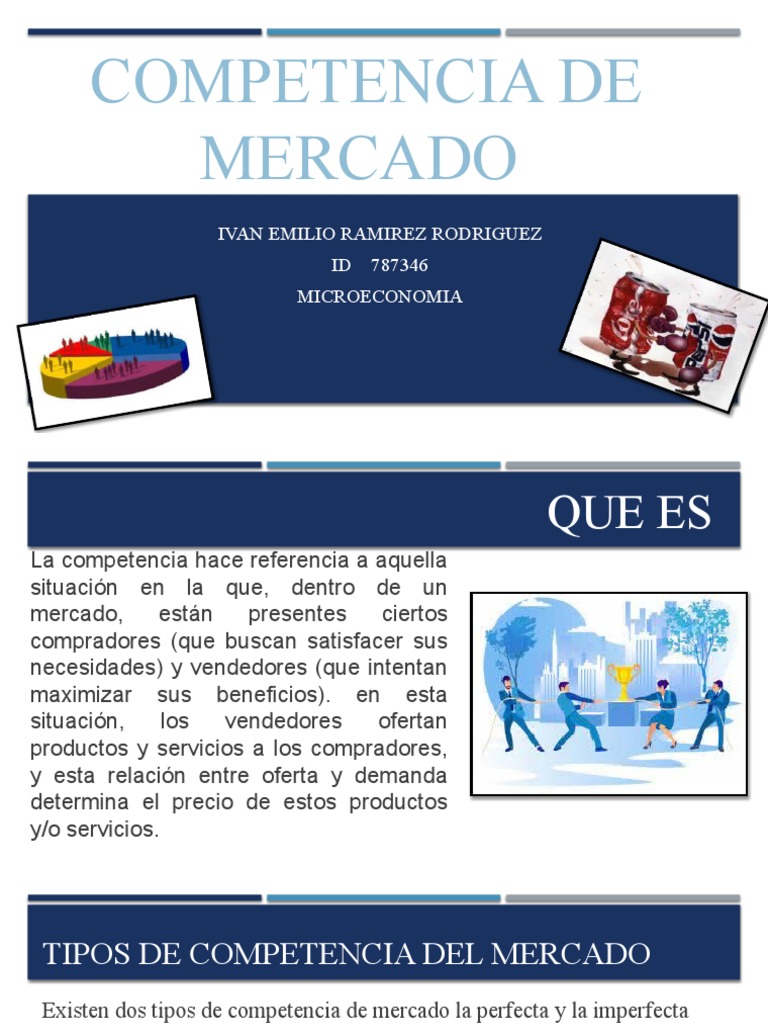Competencia de Mercado | PDF | Mercado (economía) | Monopolio