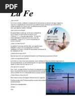 Cuál Es El Significado de La Fe | PDF | Fe | Dios