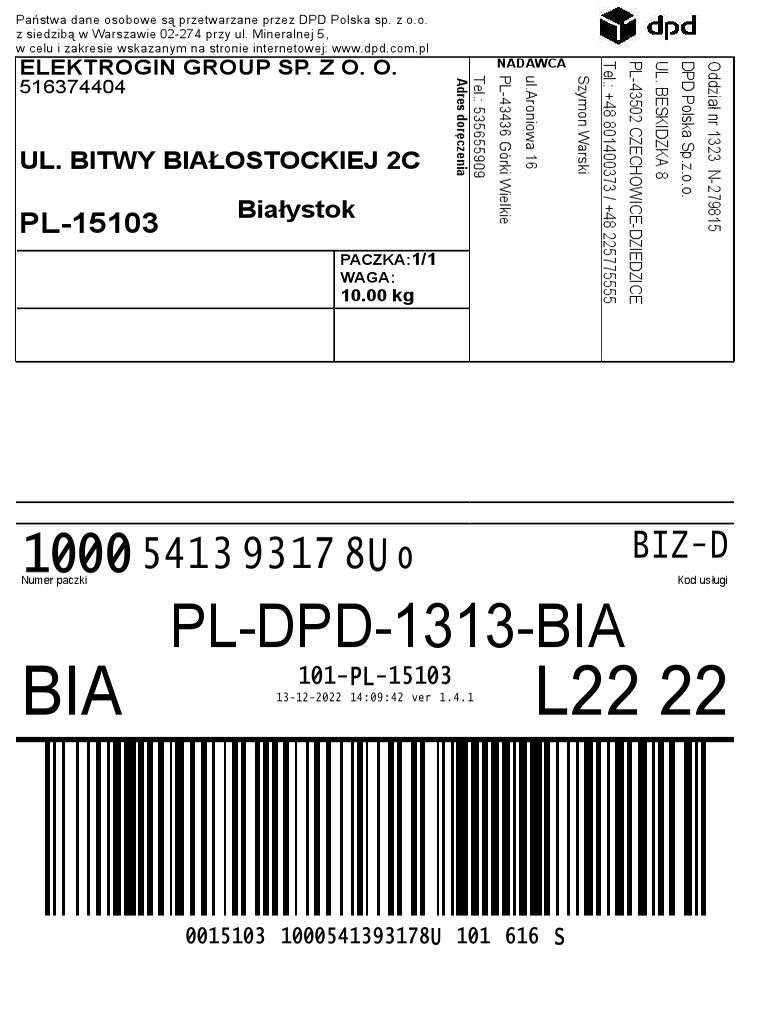 Bia L22 22 | PDF