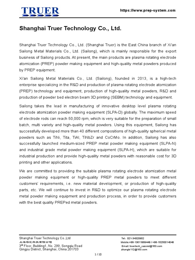 Technical Specification SLPA D | PDF | Metals | Alloy