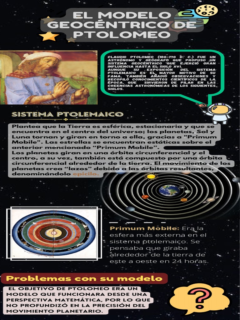 El Modelo Geocéntrico de Ptolomeo | PDF