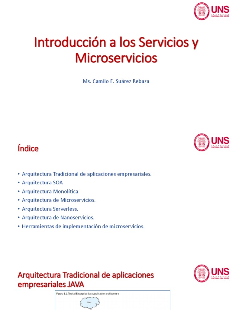 Introducción A Los Servicios y Microservicios | PDF | Arquitectura orientada a Servicios ...