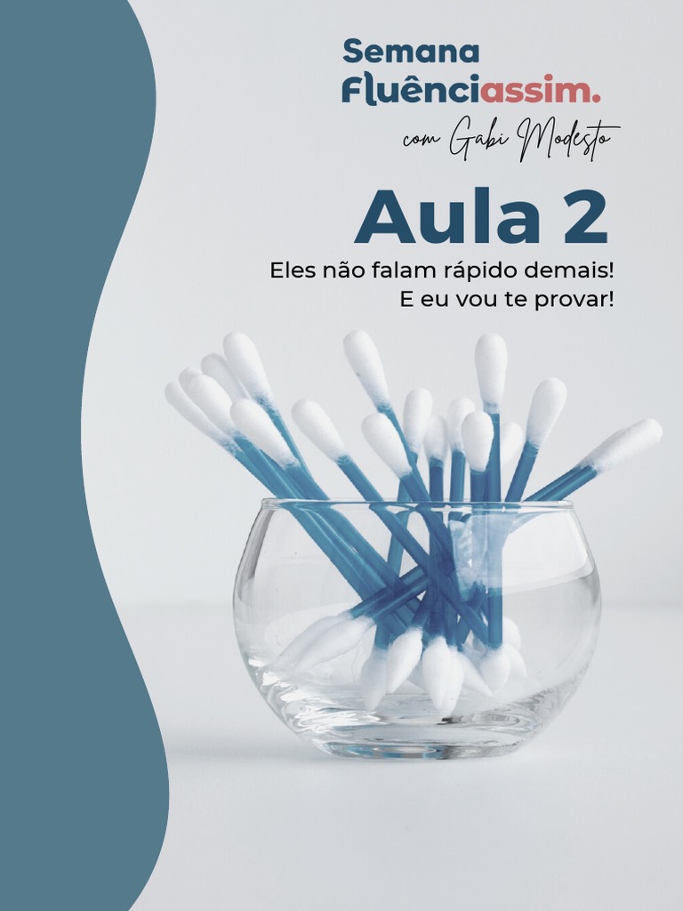 Aula 2 - Semana Fluênciassim | PDF | Música gravada