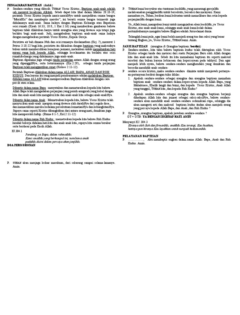 MEMAKNAKAN JANJI | PDF