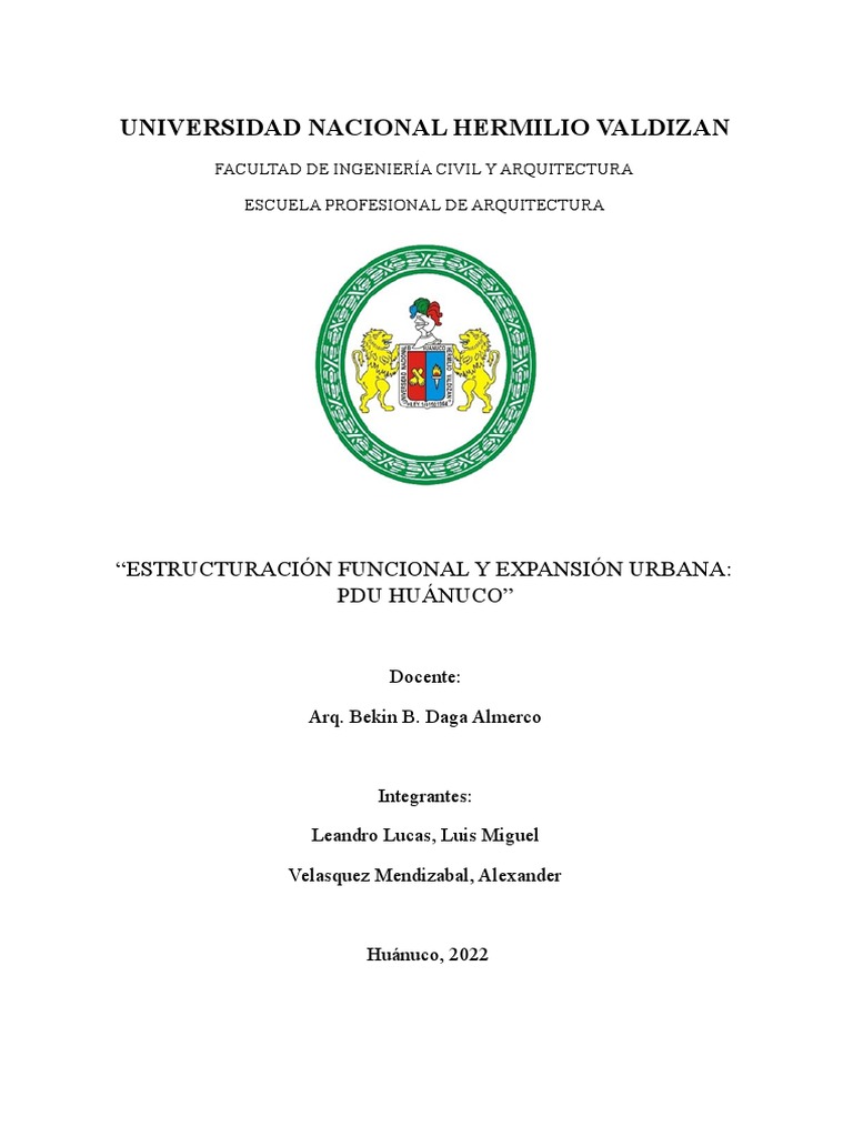 Grupo 04 - Trabajo Monográfico - Estructuración Funcional y Expansión ...