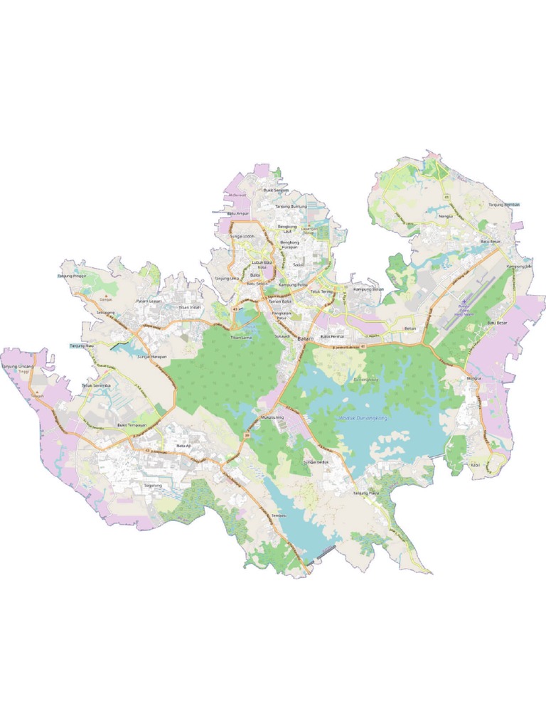Peta Batam | PDF