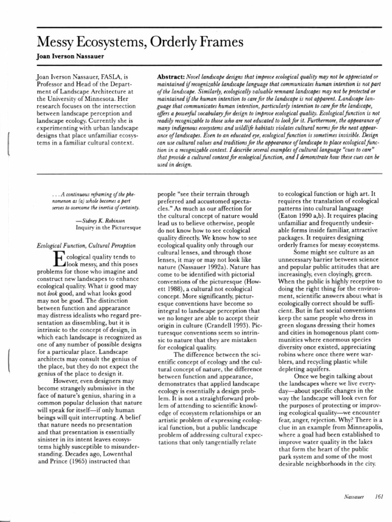 Messy Eco | PDF