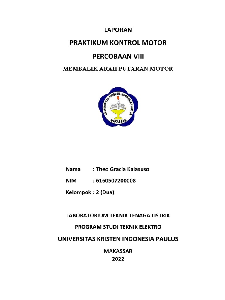 Membalik Arah Putaran Motor Listrik | PDF