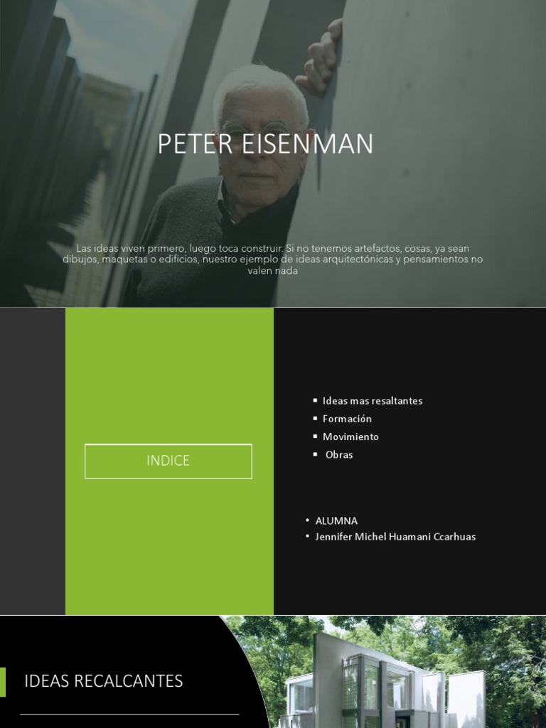 Peter Eisenman | PDF | Estética