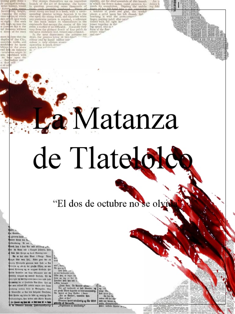 La Matanza de Tlatelolco | PDF | Eventos políticos | Conflicto social
