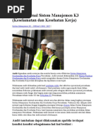 Penilaian Matriks Risiko K3 | PDF