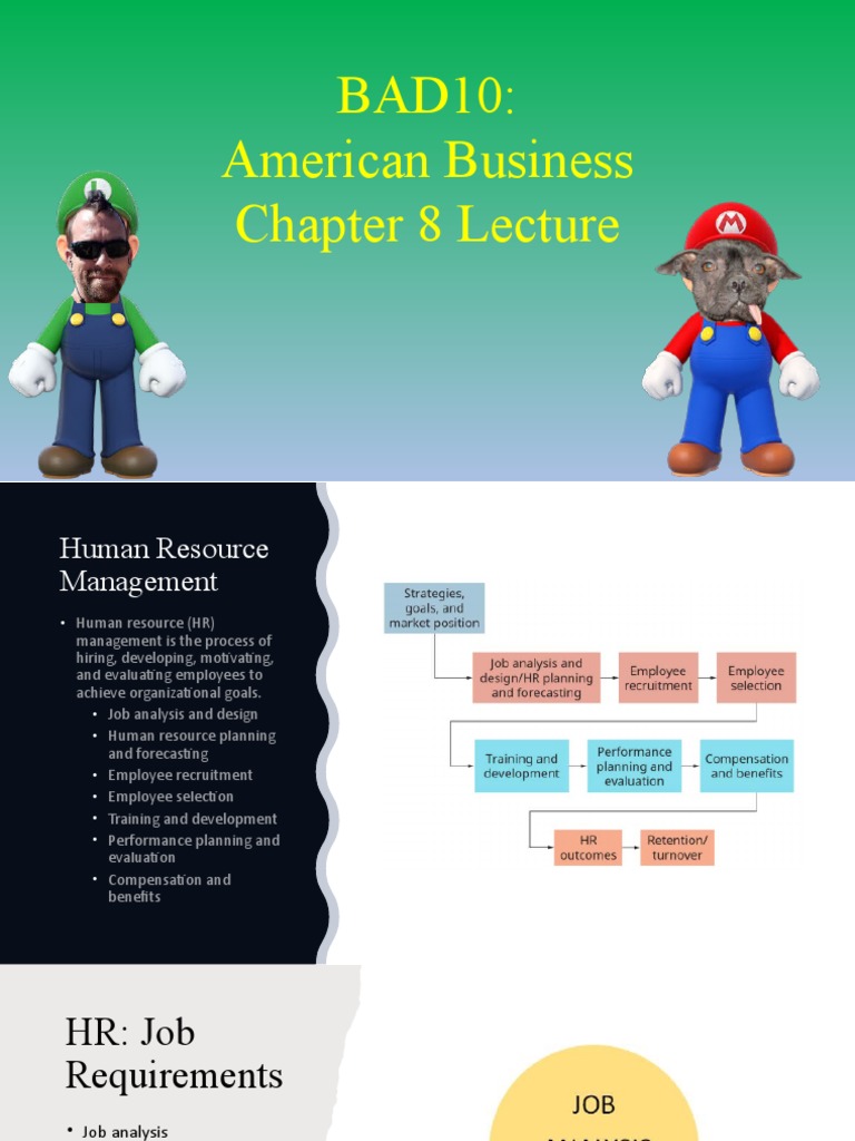 Chapter 8 - Human Resource Management | PDF | Employment | Recruitment
