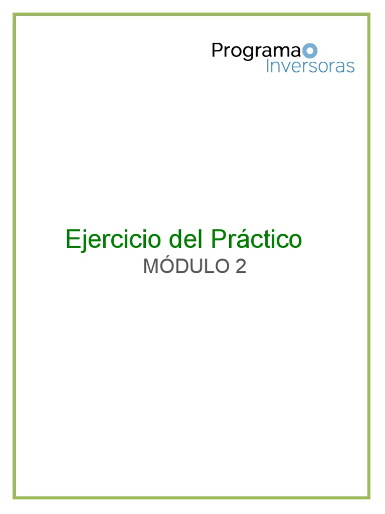Ejercicio PR Ctico | PDF