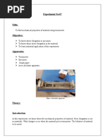 Torsion Test Lab Report | PDF | Fracture | Deformation (Engineering)