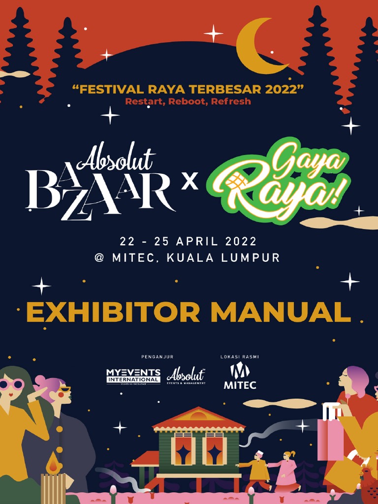 Absolut Bazaar X Gaya Raya - Exhibitor Manual - Latest | PDF ...